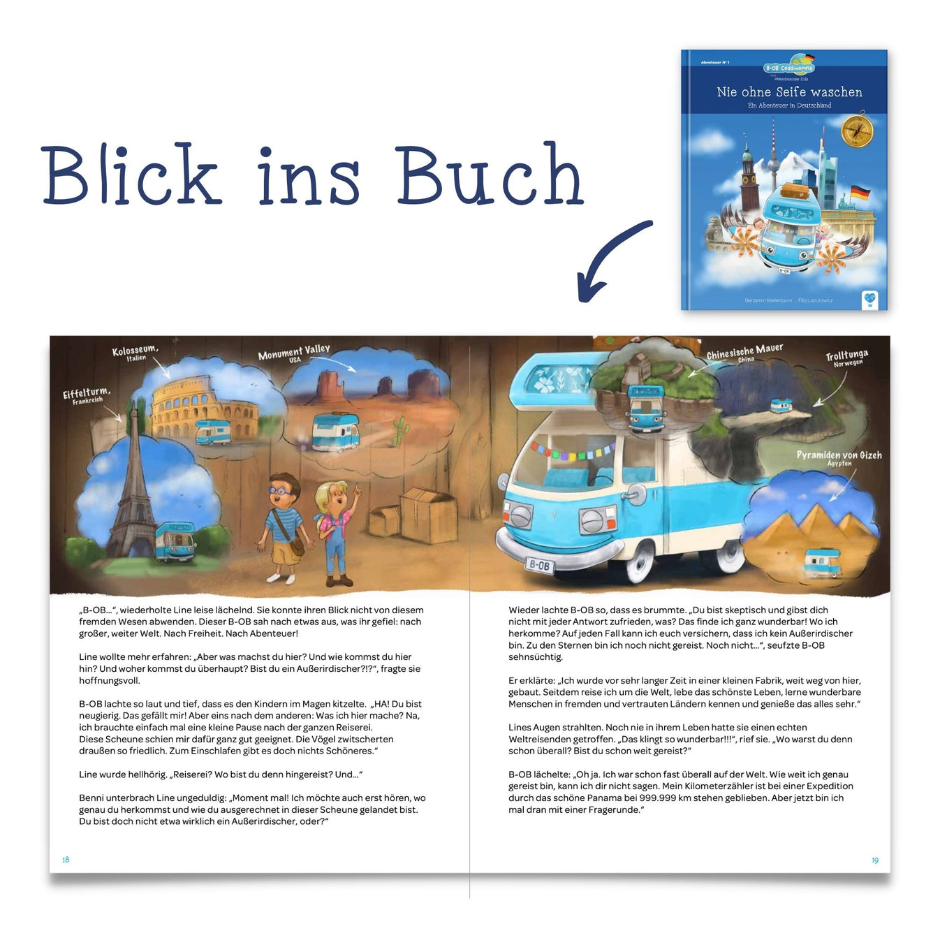 E-Book zu Band 1: Nie ohne Seife waschen - Ein Abenteuer in Deutschlan ...